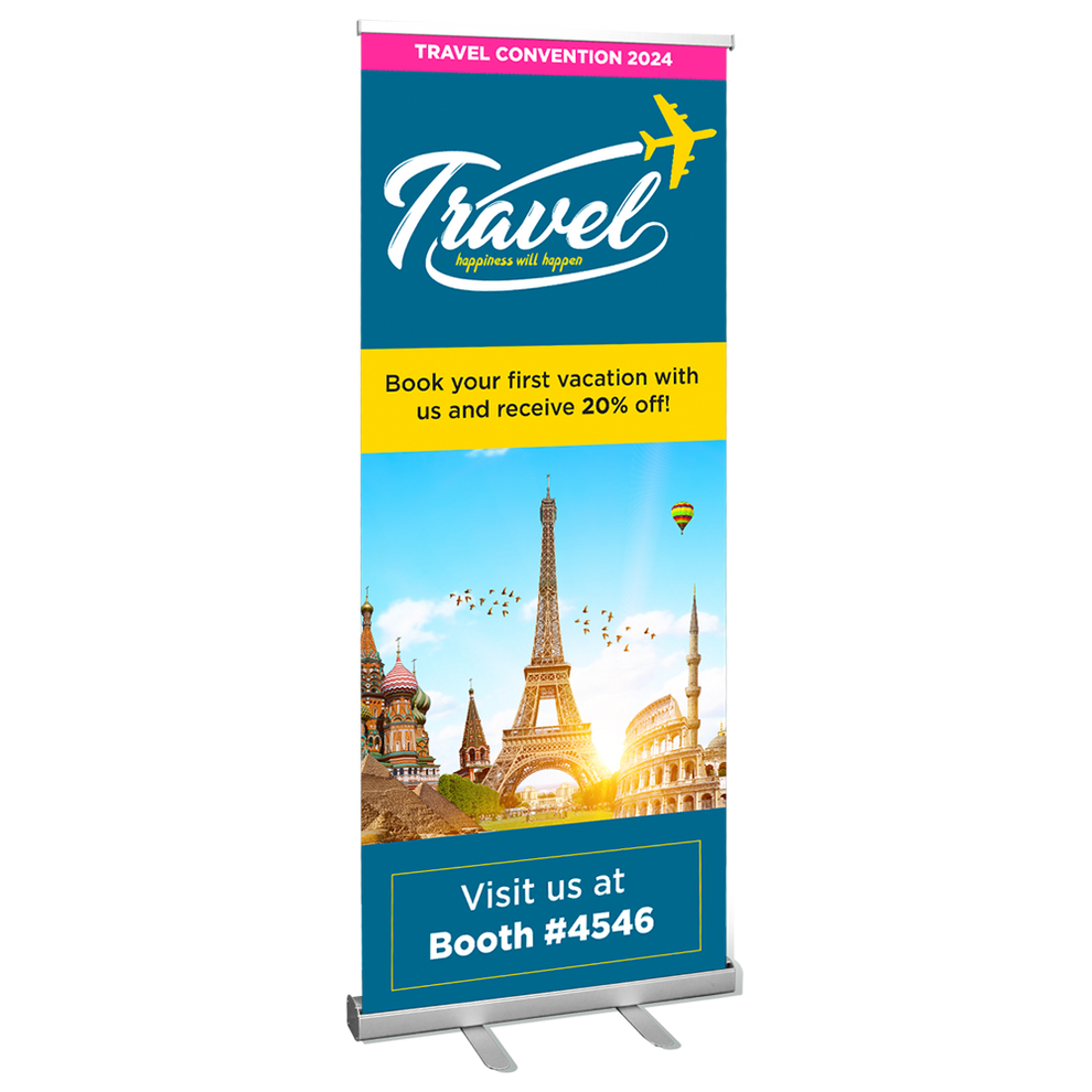 Custom Next Day Retractable Banners & Banner Stands – Print with Provision